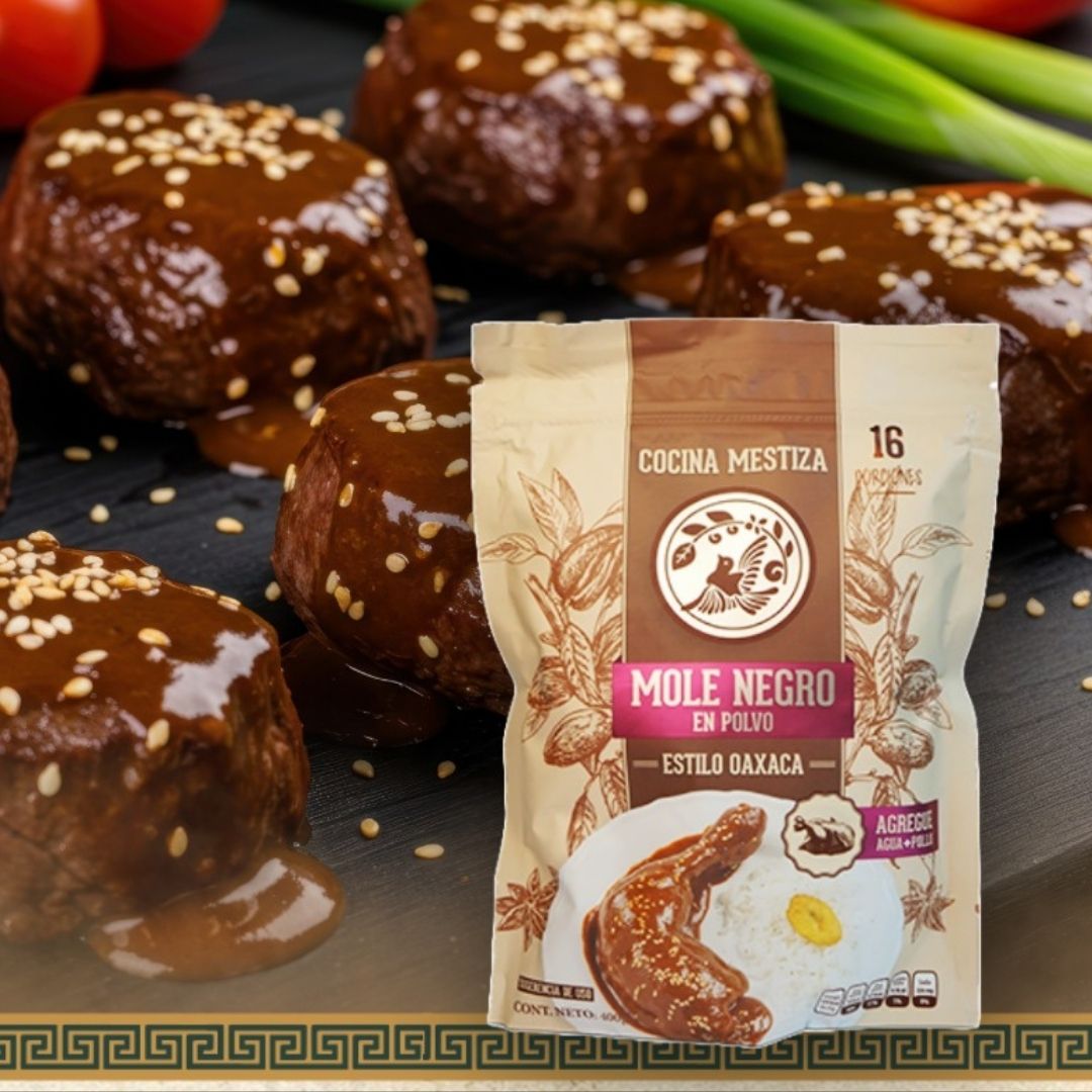 Black Mole Powder Oaxaca Style 400g - Cocina Mestiza - El Cielo Shop