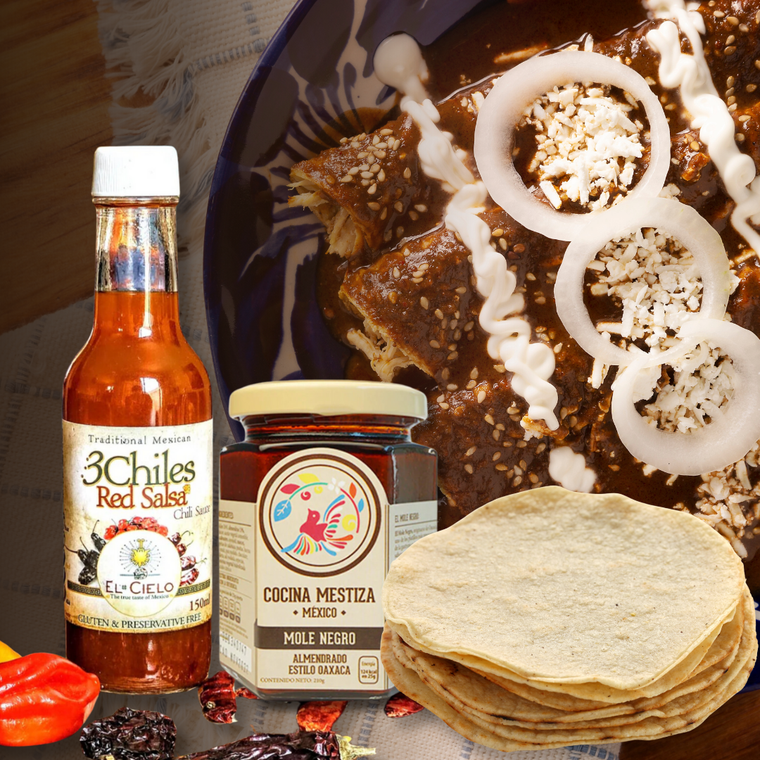 Black Mole Negro Cooking Kit - El Cielo Shop